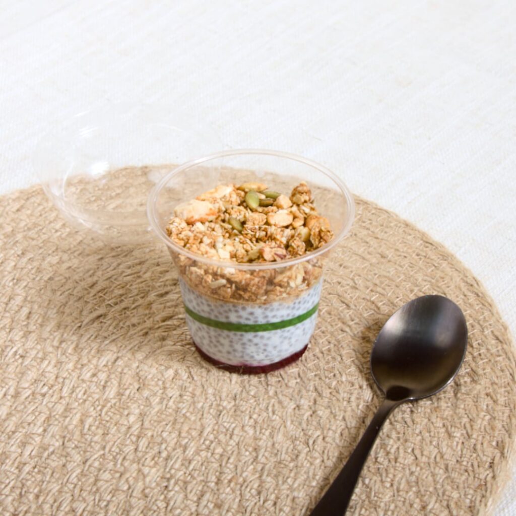 Red Berries Chia Pudding With Granola X | Bain Marie HK
